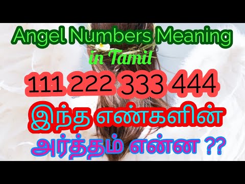 Angel numbers meaning in tamil/Meaning of angel numbers/அதிர்ஷ்ட எண்கள்/Mind soldier