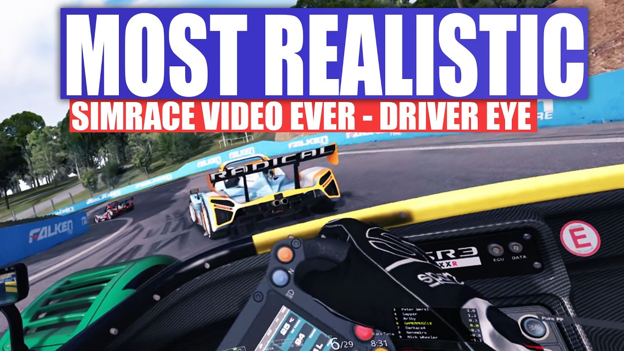 Most Realistic Sim Racing - Radical SR3 Bathurst Crazy Race