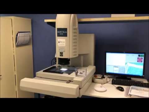 Micro-Vu Vertex 410, SN: VS41001273, Includes HP PC with control ...