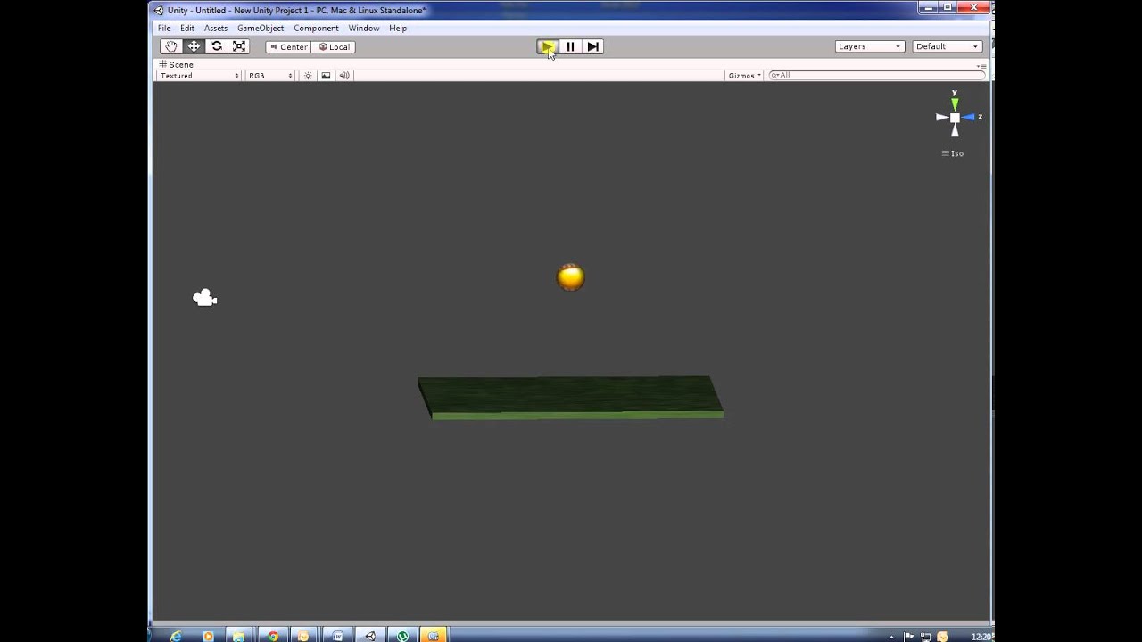 Unity3D 101 Falling Ball