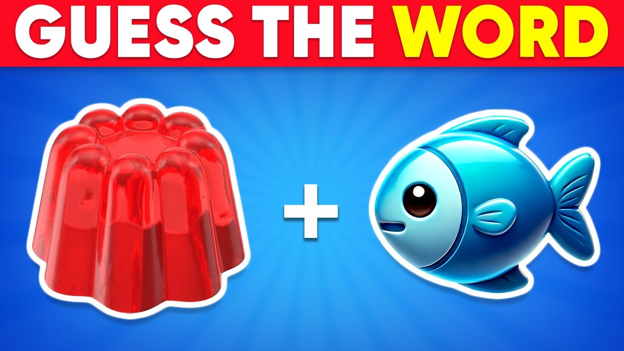Can You Guess The Word By Emojis 🤔 Emoji Quiz Challenge 2025