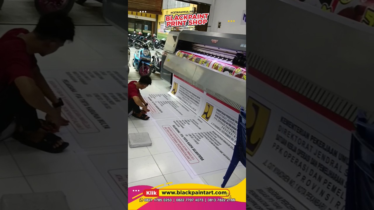 Cetak Spanduk / Banner - Percetakan Pekanbaru #shorts