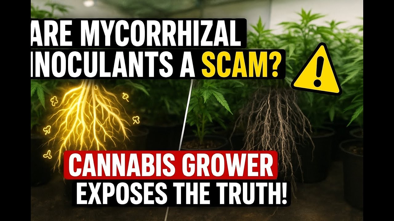 Are Mycorrhizal Inoculants a Scam Indoors? Cannabis Grower Exposes the Truth!