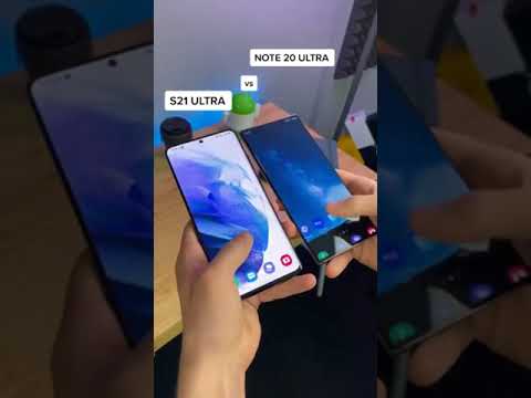 Samsung Galaxy S20 Ultra VS Note 20 Ultra