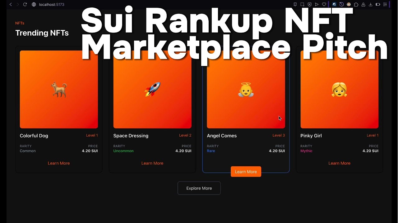 APUBCC dEVMatch 2.0 Hackathon Sui Track 2 Pitch Video | Team: Ch1llGuys