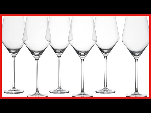 Zwiesel Glas Pure Tritan Crystal Stemware Glassware Collection, 6 Count (Pack of 1)