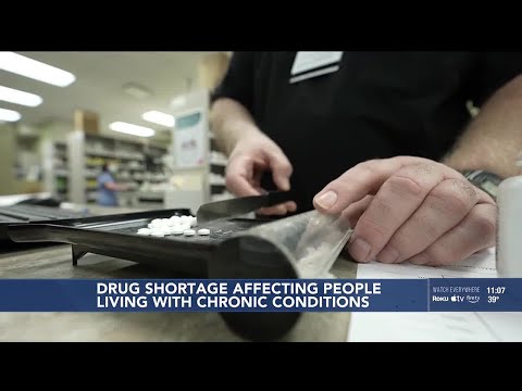 Drug shortage is affecting people living with chronic conditions