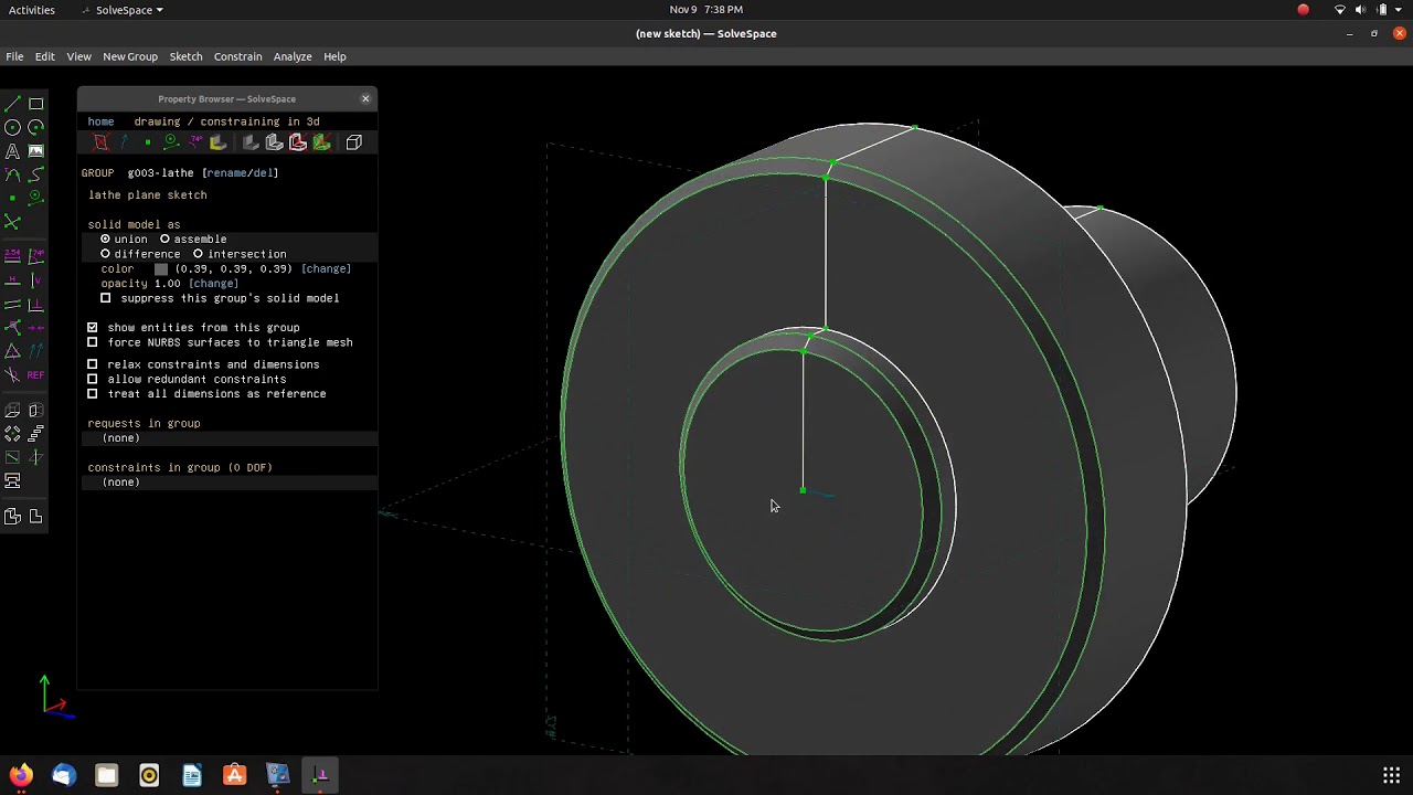 SolveSpace Tutorial 4