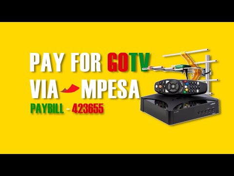 How to Pay for Gotv via MPESA