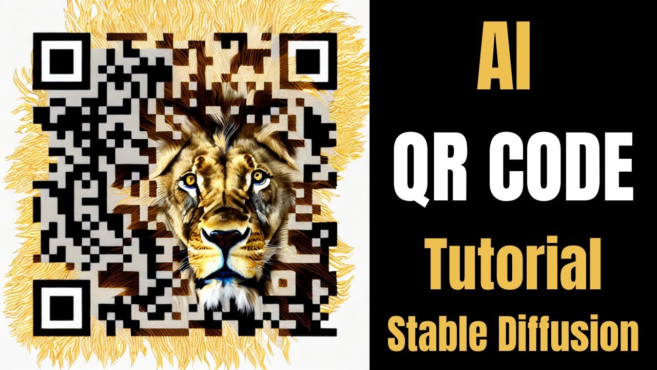 AI QR Code Generator Tutorial using stable diffusion control net. #stablediffusion #qrcode #ai