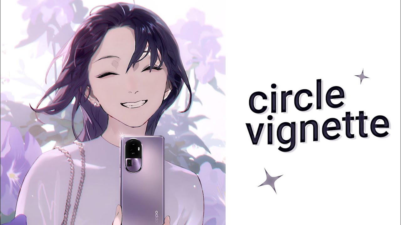 circle vignette tutorial [alight motion]