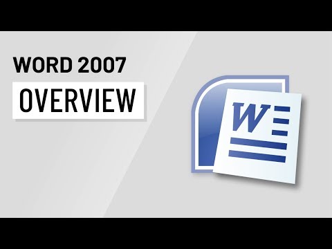 Word 2007: Overview