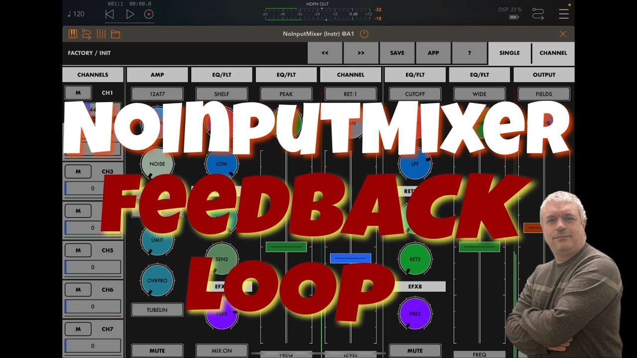 Igor Vasiliev NoInputMixer - Tutorial 4: Simple Feedback Loop Example