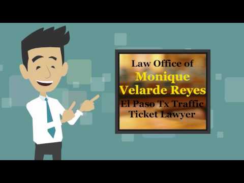El Paso Tx Traffic Ticket Lawyer Explainer Video