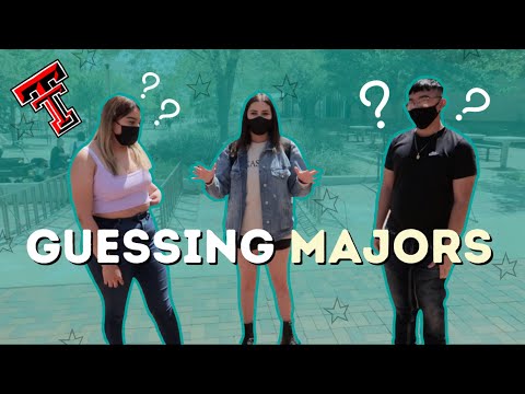 Guessing Student Majors | Texas Tech Vlog Squad