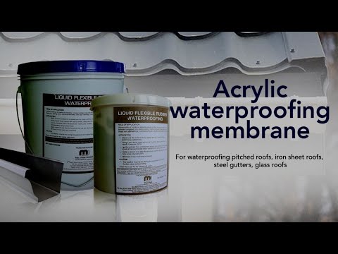 Application of Liquid Rubber Waterproofing Membrane