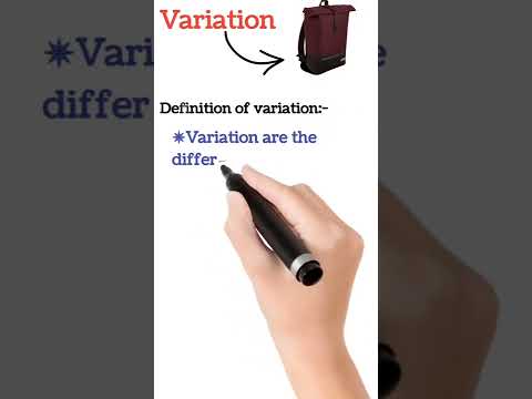 what is variation???