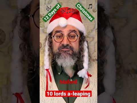 Lords A-Leaping Etymology