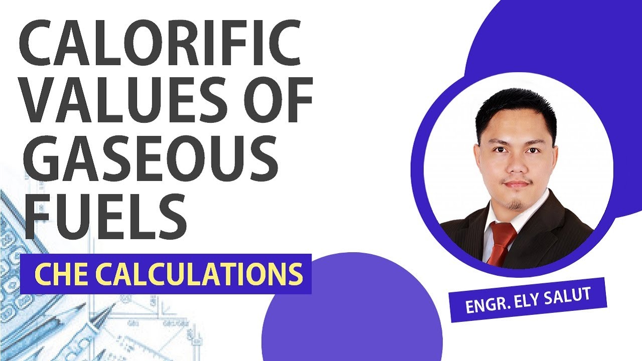 CALORIFIC VALUE OF GASEOUS FUELS | CHEMICAL ENGINEERING CALCULATIONS / PRINCIPLES