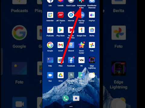 Cara mengompres video tanpa mengurangi kualitas di android