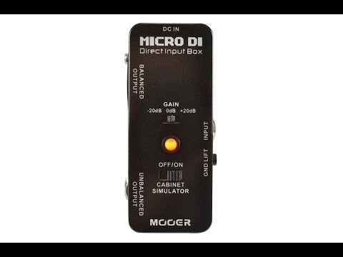 AMX-5 analog direct box (DI box) and cabinet simulator (cab | Reverb