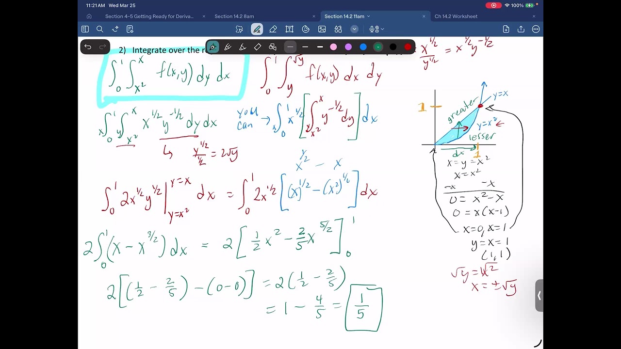 M067 Section 14.2b Worksheet Walkthrough Spring 2026