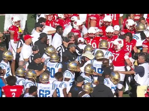 UCLA & Utah have to be SEPARATED at the conclusion of their Week 4 game | ESPN College Football