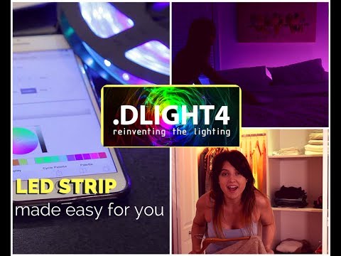 LED Strip Lights made easy ! ready for Alexa, Amazon Echo Dot, Google ...