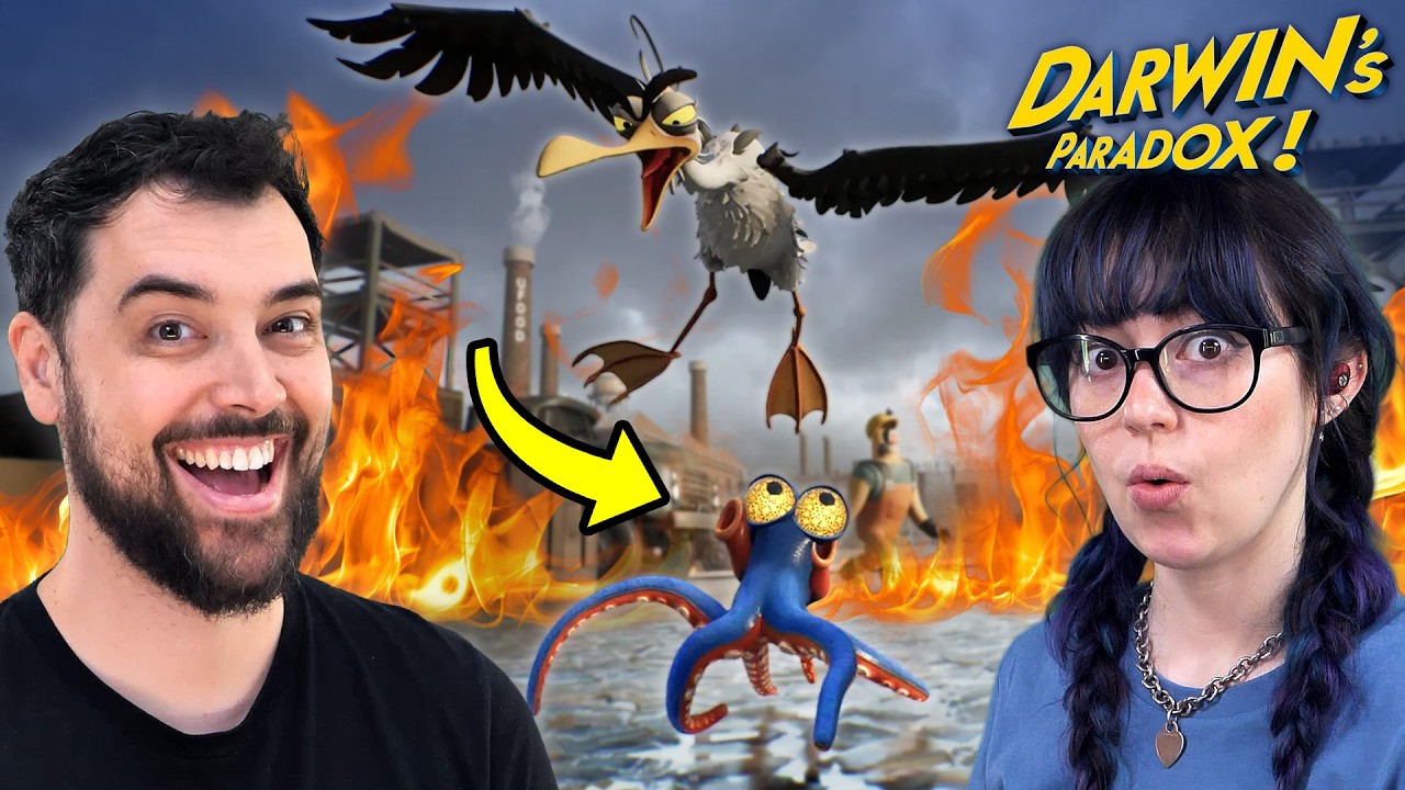 Octopus escape game?? (Darwin's Paradox)