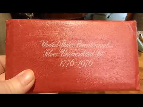 1776 1976 Silver Uncirculated Set