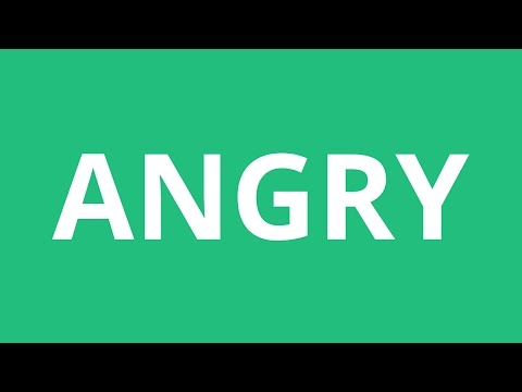 How To Pronounce Angry - Pronunciation Academy