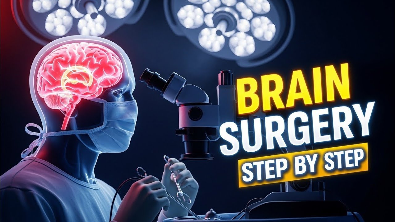 Brain Surgery Step by Step | Inside the Most Complex Medical Procedure