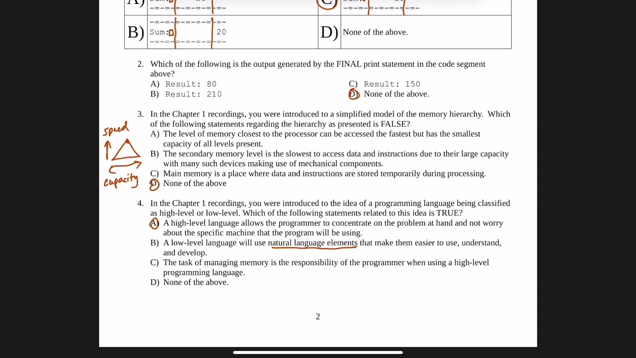 CS 159 Spring 2025 Exam 1