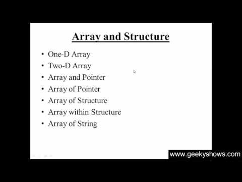 Learn 3 Array and Structure in Data Structure Hindi - Mind Luster