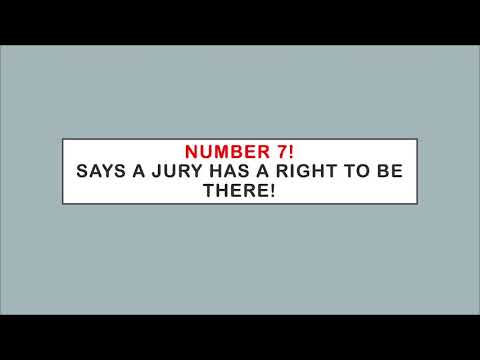 1st Ten Amendments - Lyric Video