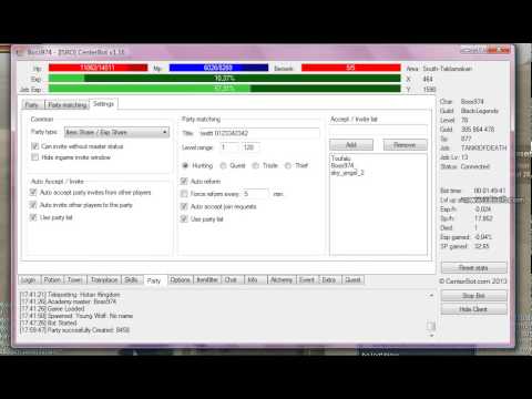 ISRO - CenterBot Silkroad Online