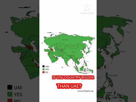 IA YOUR COUNTRY BIGGER THAN UAE?#COUNTRY##UNITED ARAB EMIRATES##ASIA##GEOGRAPHY#