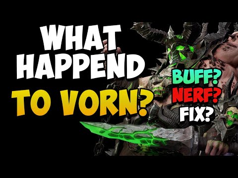 Vorn Change Explained - Buff? Nerf? Nothing? I Watcher of Realms
