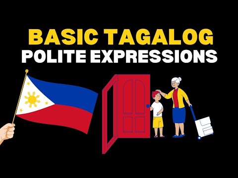 Basic Tagalog Polite Expressions | How to say 'Thank you' & more in Tagalog