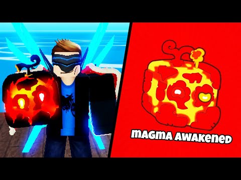 I Awakened MAGMA Fruit And Its Overpowered In [Blox Fruits]  In Hindi