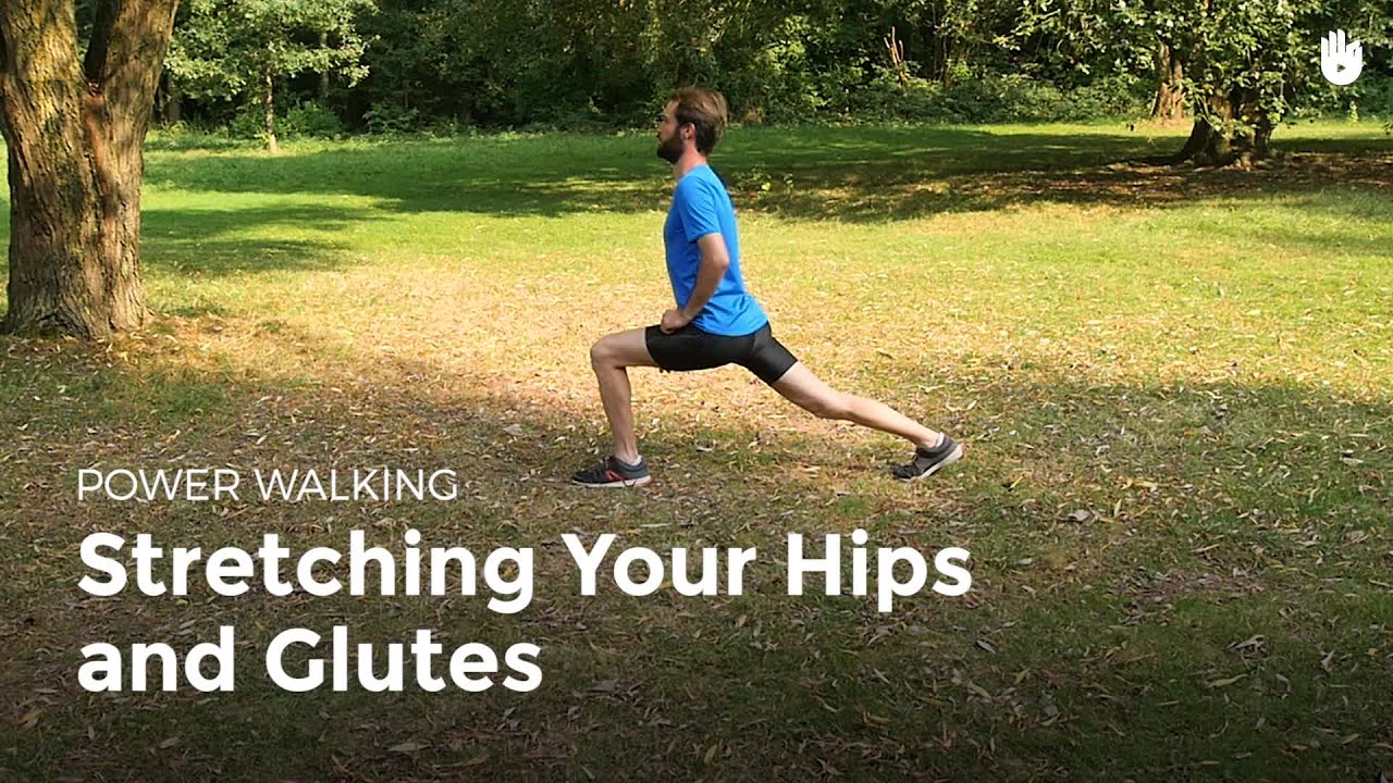 Stretching Your Hips and Glutes - Power Walking | Sikana