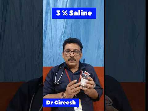 Do You Have a Minute || 3 % Saline #aetcm #emrapid