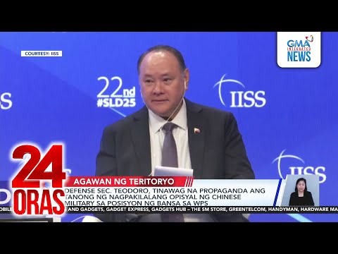 Defense Sec. Teodoro, tinawag na propaganda ang tanong ng nagpakilalang opisyal ng... | 24 Oras