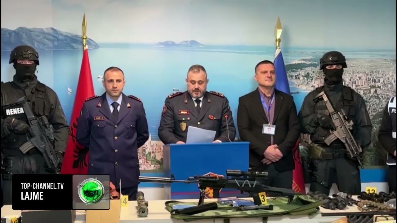 Top Channel/ Baza e armatimeve në Vlorë, policia jep detaje: I ... Top Channel/ Baza e armatimeve në Vlorë, policia jep detaje: I ...