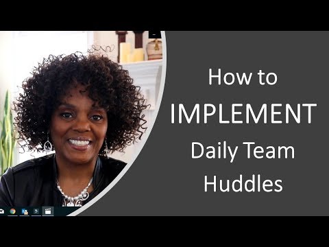 How to IMPLEMENT Daily Team Huddles