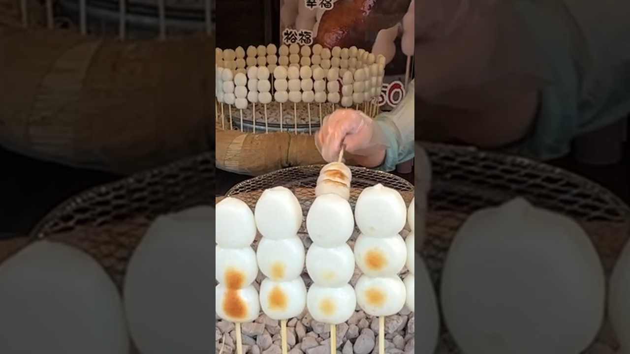 Vegan Tries MITARASHI DANGO IN JAPAN?!?