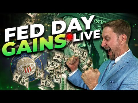 Bitcoin Live Trading: FOMC Day is HERE! Masterclass on FED Day! Let's GO EP1668