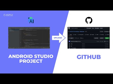 How to Upload Android Studio Project to GitHub | 2024