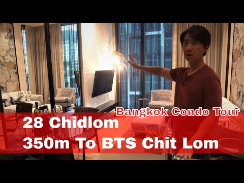 28 Chidlom by SC Asset. 250 metres to Chidlom BTS Station.