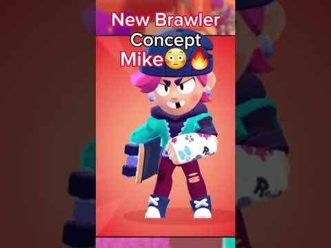 New Brawler Concept MIKE???????????? #brawlstars #concept #supercell